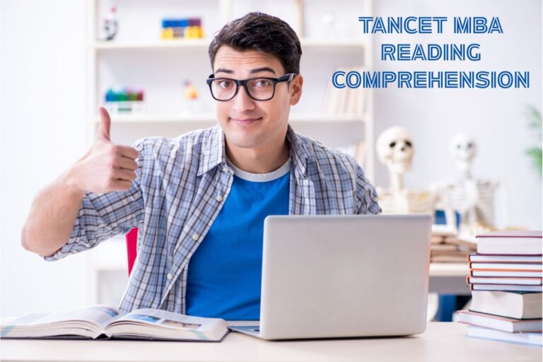 TANCET MBA 2026 - Reading Comprehension | Section Details